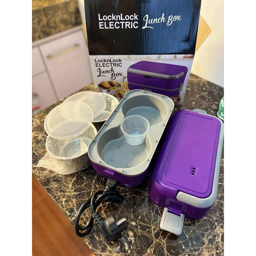 LocknLock Electric Lunch Box | Shopee Singapore