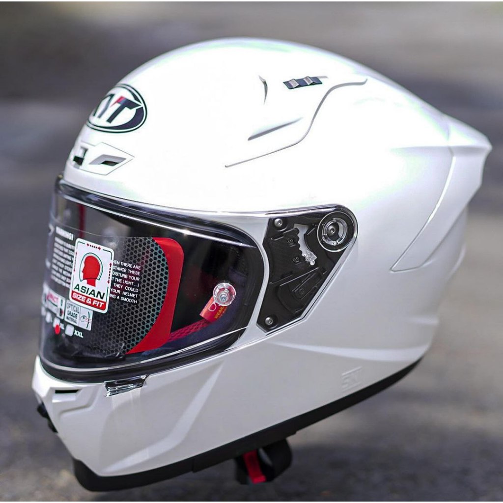 PUTIH Helm KYT STRIKER WHITE ORIGINAL HELM KYT STRIKER WHITE ORIGINAL ...