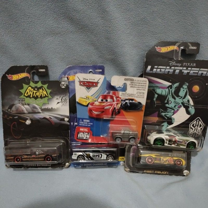 Hotwheels Cars Disney Pixar Batman Diecast Cars | Shopee Singapore