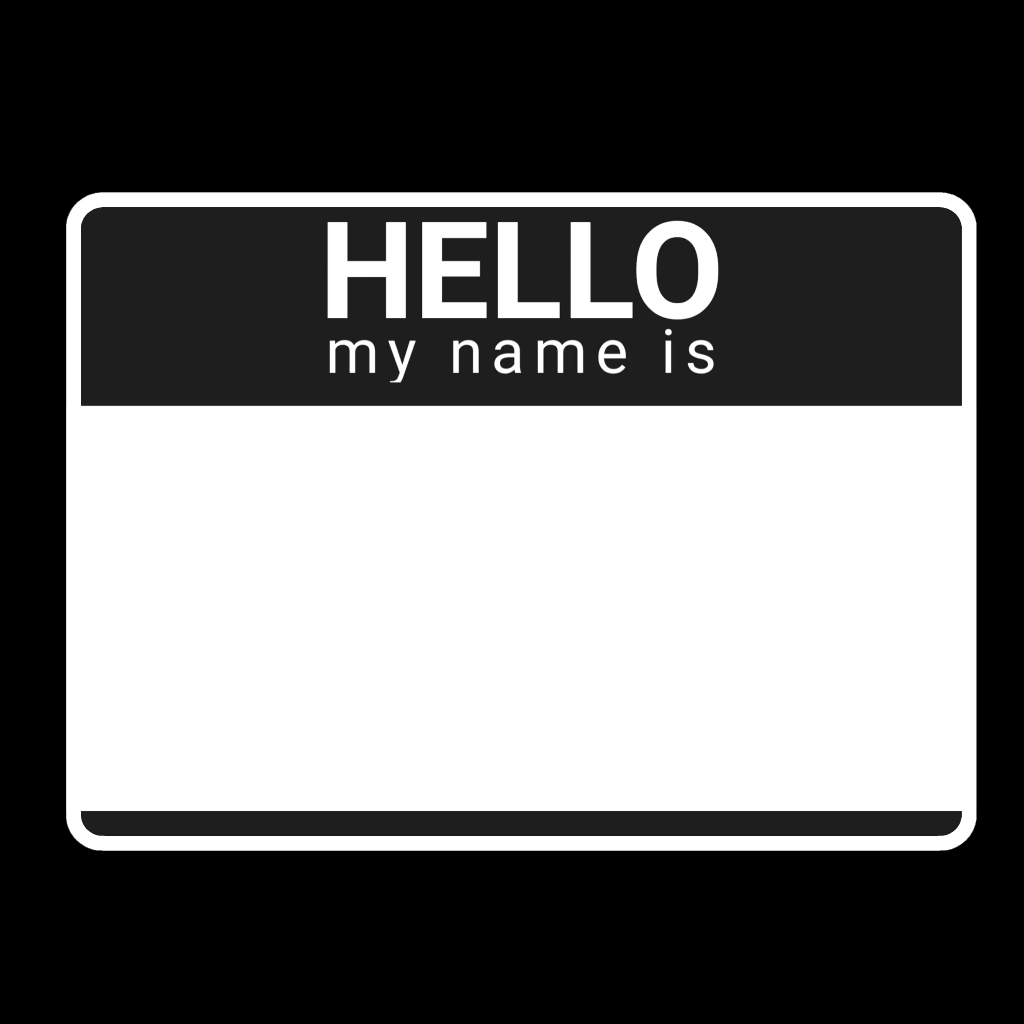 Buy Sticker hello my name is At Sale Prices Online - October 2026 ...