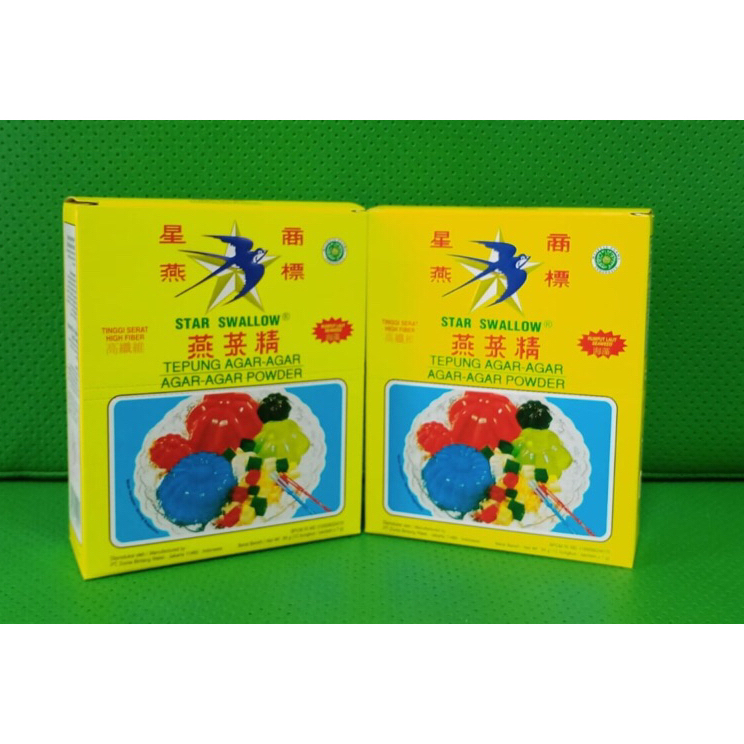 All-round agar agar Star Swallow 2 boxes @ 12 sachets/clear | Shopee ...
