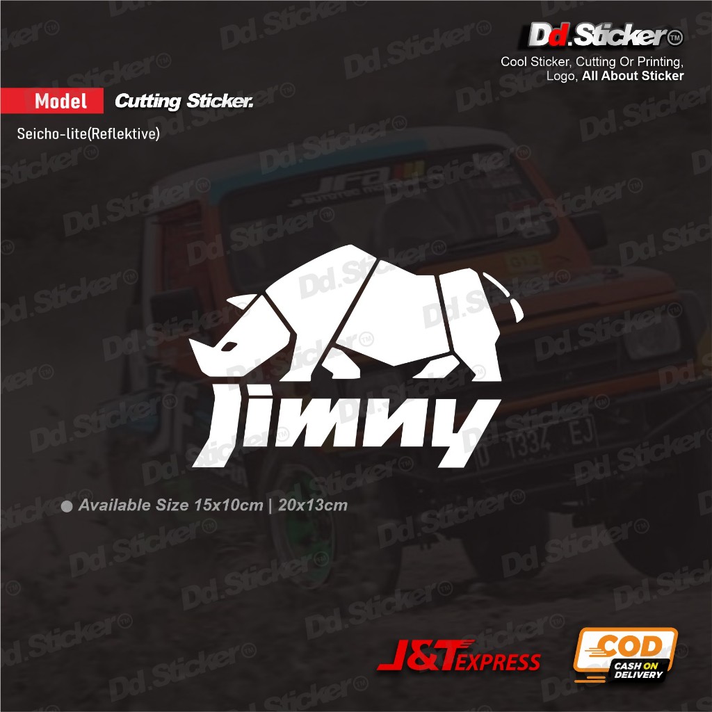 Jimny Rhino cutting sticker | Shopee Singapore