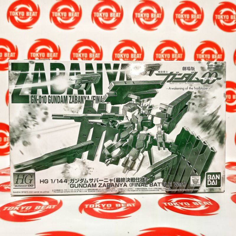 Hg 1/144 GUNDAM ZABANYA FINAL BATTLE VERSION P-BANDAI | Shopee Singapore