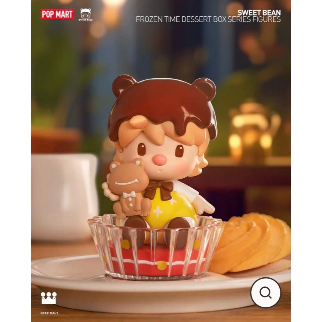 Pop MART Sweet Bean Frozen Time Dessert Box Series (Red Velvet Cupcake ...