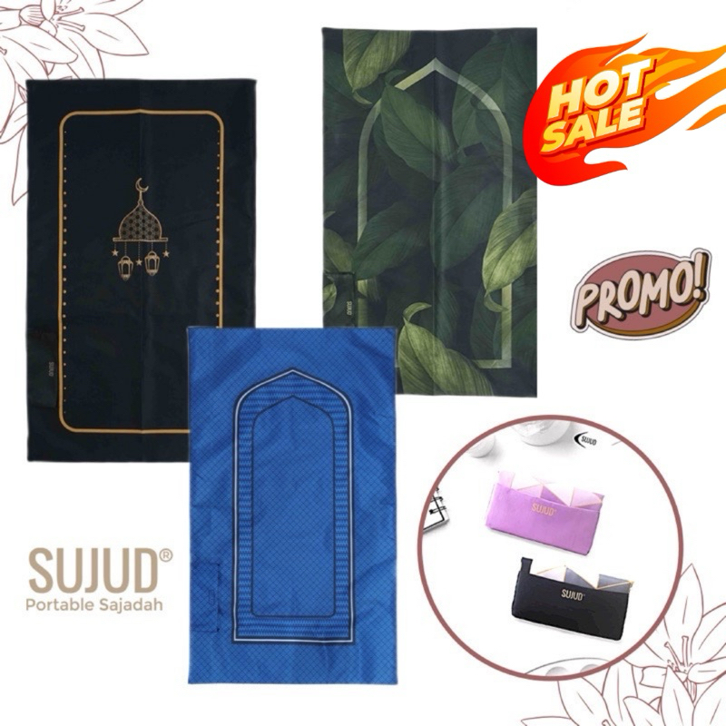 Sujud Most Practical Travel Prayer Prayer Mat (Export Quality) | Shopee ...