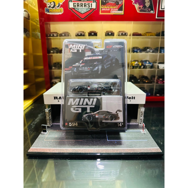 Mini GT No 594 Nissan GT-R Nismo GT500 230 2021 Prototype Super GT ...