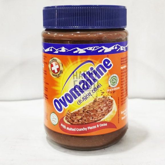 [HALAL] OVOMALTINE CRUNCHY CREAM 380G/SELAI OLESAN/FILLING CHOCOLATE ...
