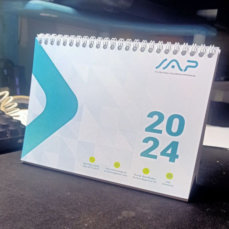 2025 Sitting Calendar Thick Glossy Desk Calendar Custom Photo Design ...
