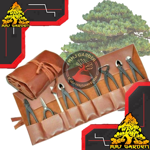 PERALATAN Mmj GARDEN-Bonsai Roll Bonsai Tool Bag | Shopee Singapore
