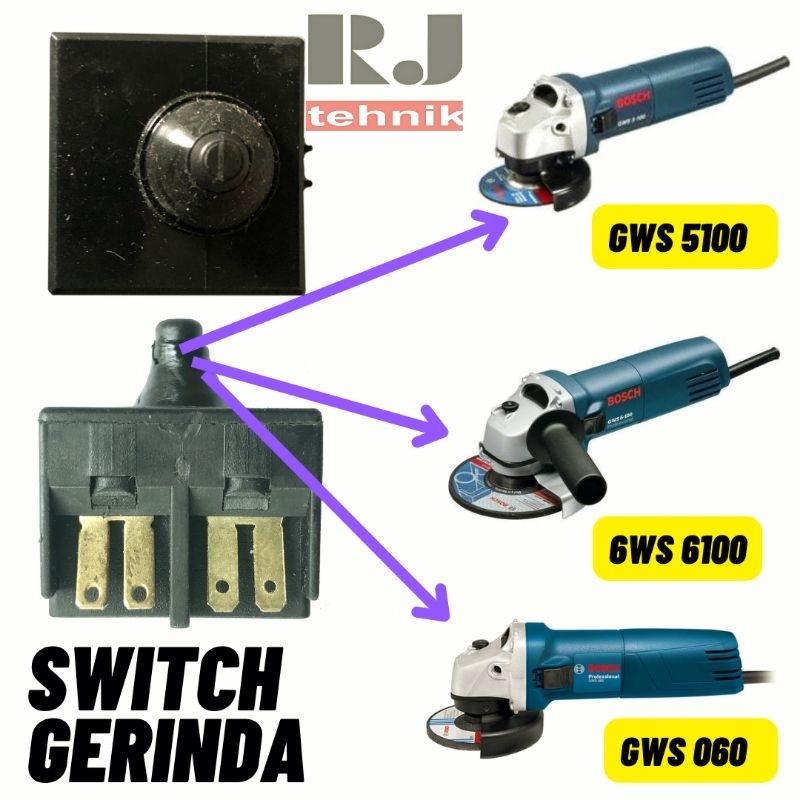 MESIN Switch l Switch On Off Switch Grinding Machine Bosch GWS 060 GWS ...