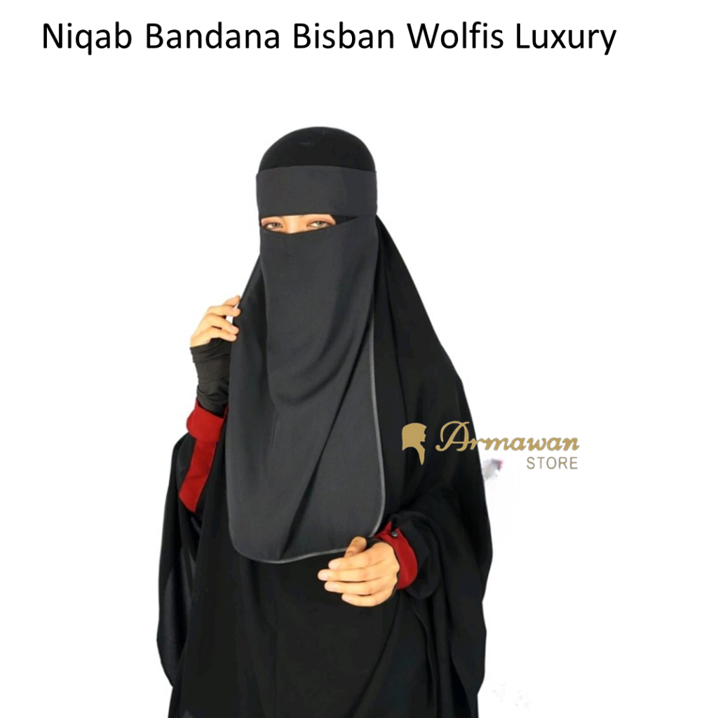 Niqab Bandana Bisban Woolpeach | Shopee Singapore