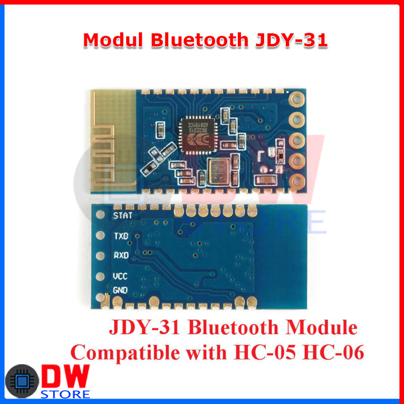 Jdy-31 SPPC Serial Bluetooth Communication Module Replacement HC-05 HC-06 | Shopee Singapore