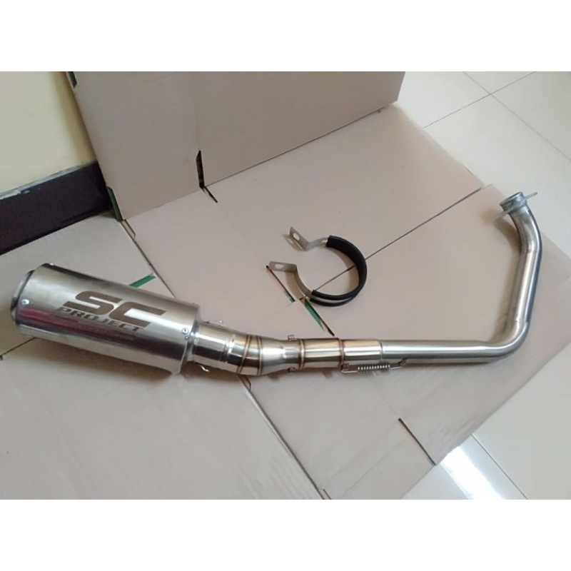 Exhaust SC Project Undebelly R15 V3/V4 MT15 XSR 155 XSR155 fullsystem ...