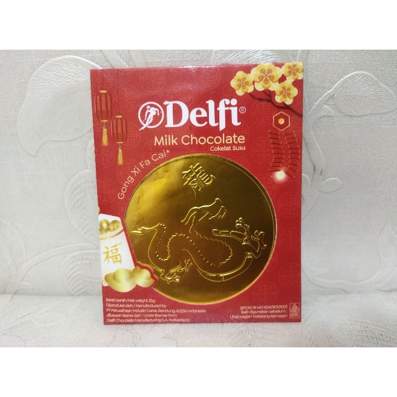 Delfi GOLD COIN CHOCOLATE 25 Grams/DELFI CHOCOLATE COIN Chinese New ...