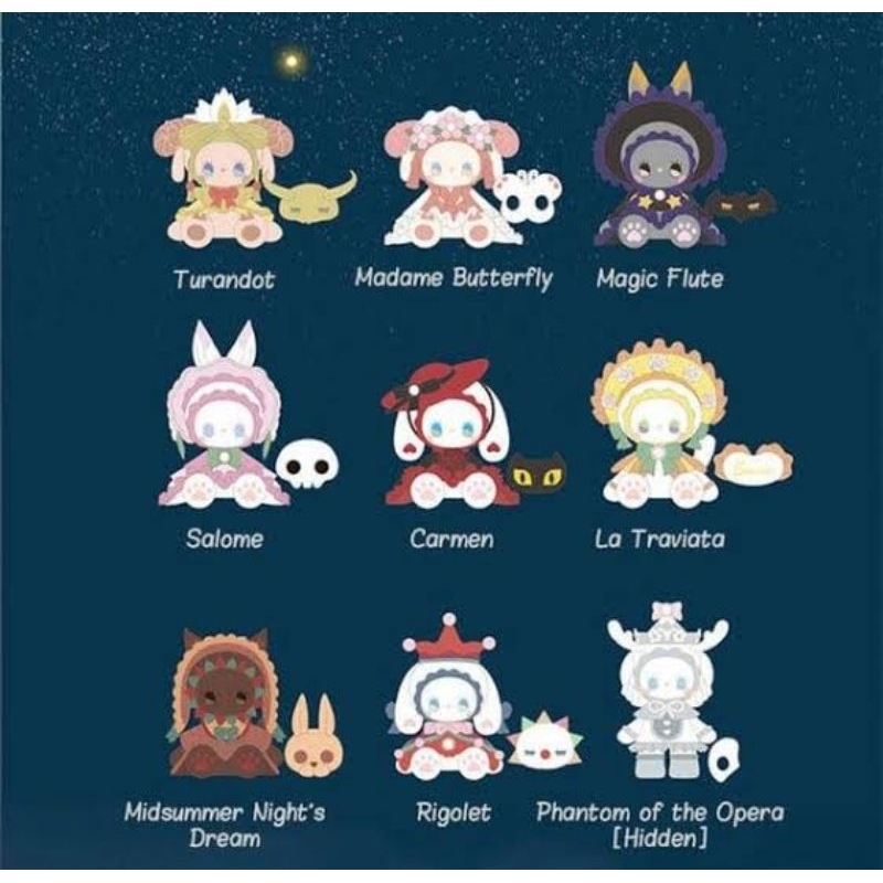 Action Figure EMMA Secret Forest Masquerade Masked Blind Box/EMMA ...