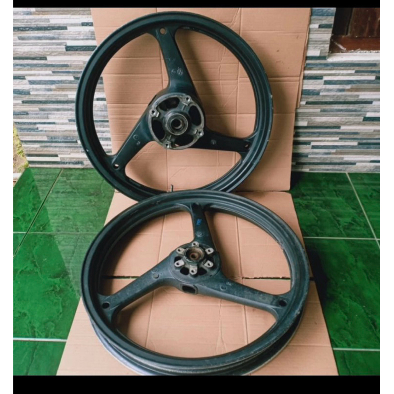 Original tiger revo rim set front and rear removed | Shopee Singapore