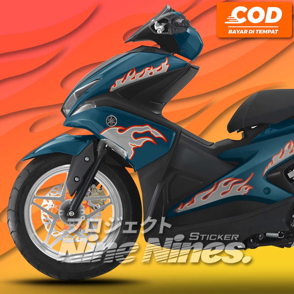Striping YAMAHA AEROX OLD 155 VVA/Sticker YAMAHA NVX 155 THAILAND 2016 2017 2018 2019 Simple ...
