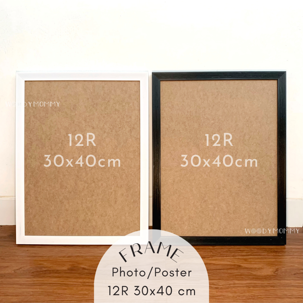 Photo Frame 12R 30x40 cm - KPop Poster Frame 30x40cm - Minimalist Figura Frame | Shopee Singapore
