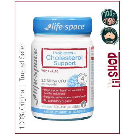 Lifespace Probiotic + Cholesterol Support 50 Capsules | Shopee Singapore