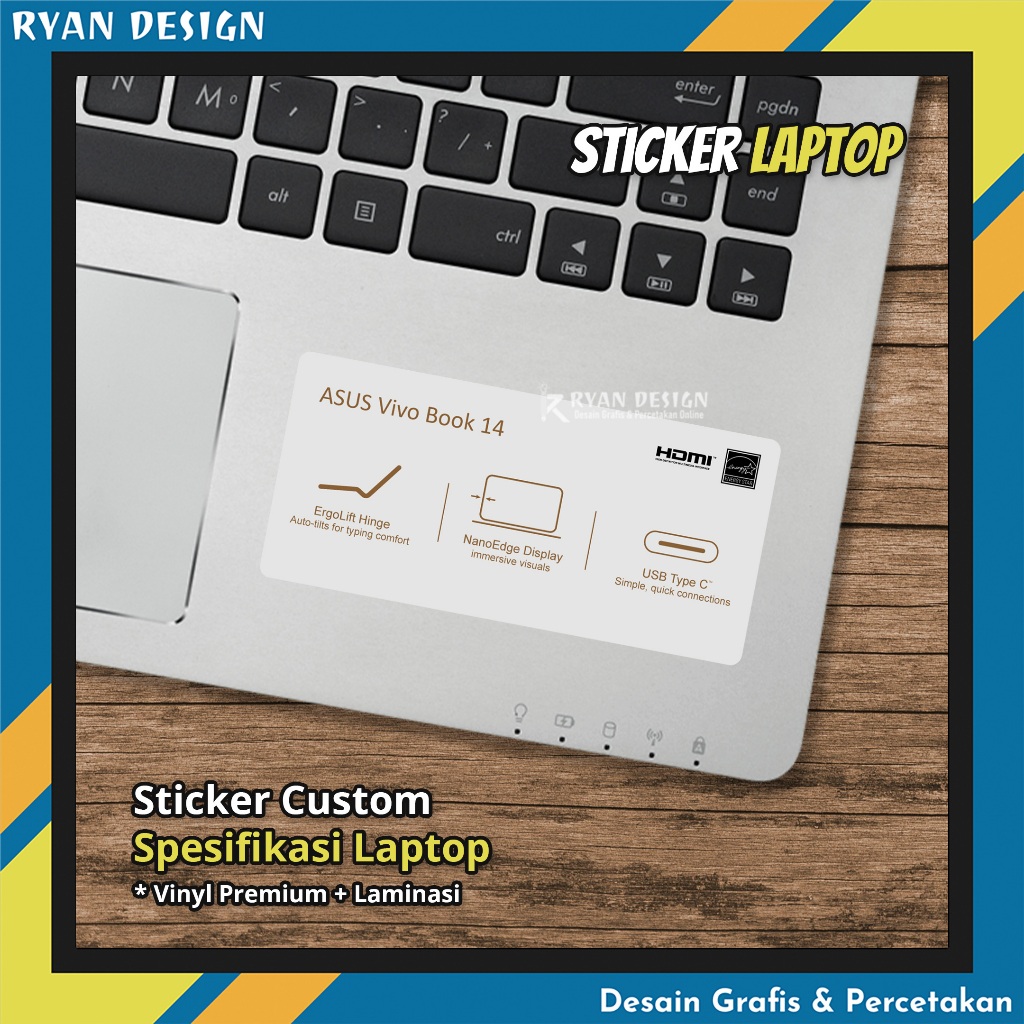Laptop Logo Sticker Sticker Laptop Sticker Specifications Features ...