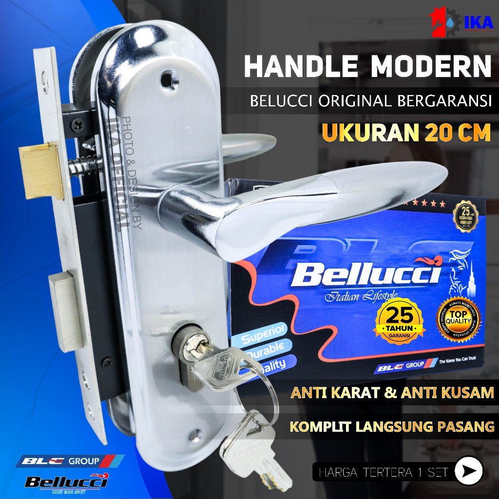 Bellucci Door Lock Responsibilities original Bellucci Handle Medium ...