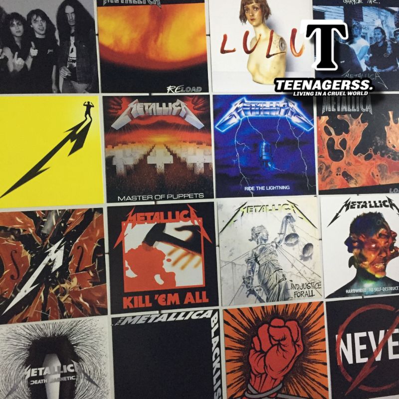 24 PCS Metallica Wall Decor Aesthetic Band Posters | Shopee Singapore