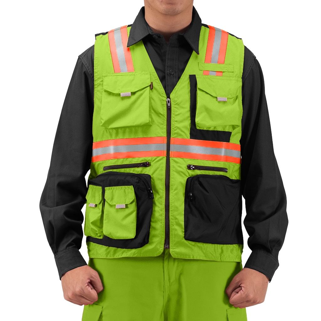 Engineer Workwear - Workwear - High Visibility Barrier Series Green ...