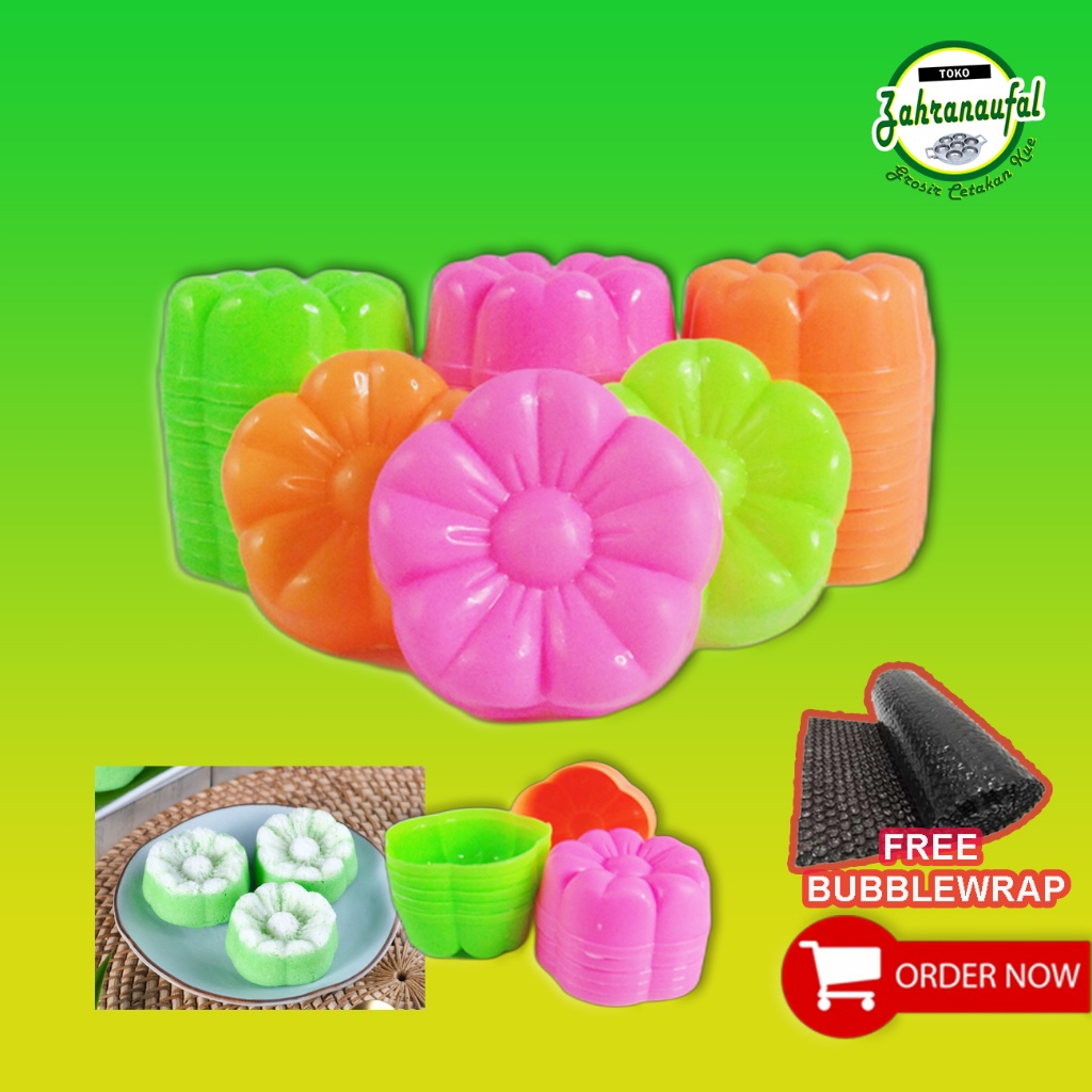12 PCS CAKE MOLDS |PUTU AYU PUDDING |Layer Layer Layer Layer |PLASTIC ...