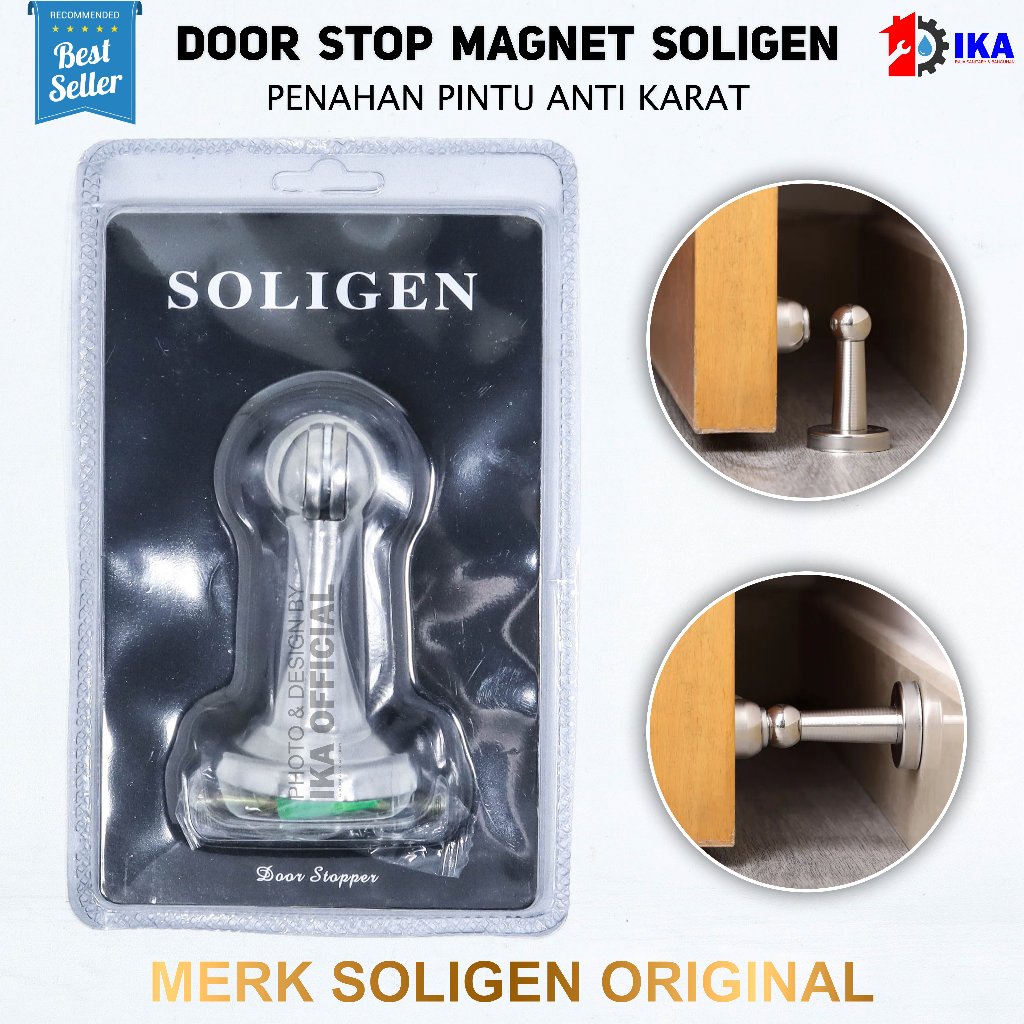 Door stopper magnet SOLIGEN 704 DOOR STOP Doorstop Retainer Doorstopper ...