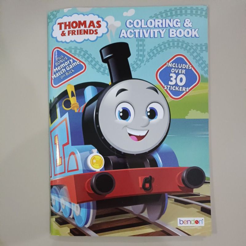 Thomas & friends coloring & activity book include over 30 stickers plus ...