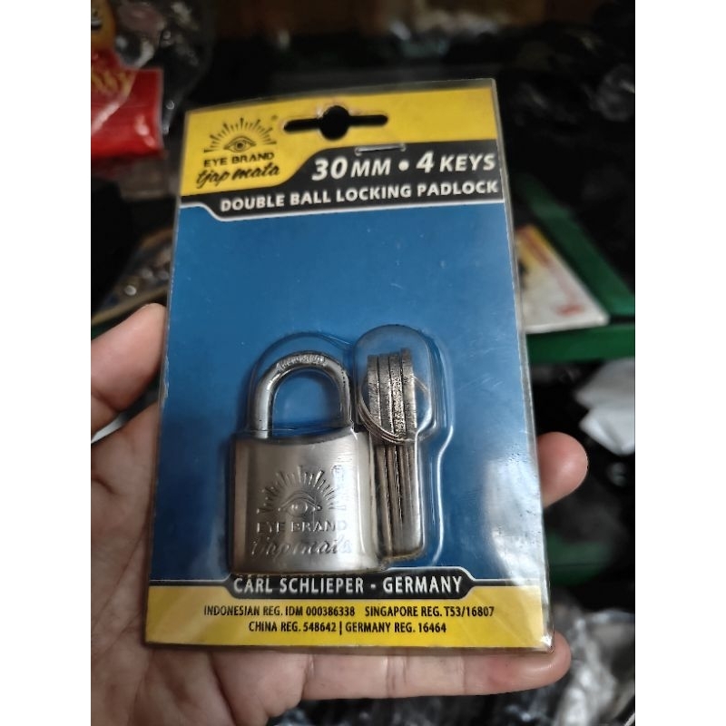 MATA 30mm eye tap padlock 30mm German brand eye padlock/ 30mm eye tap ...