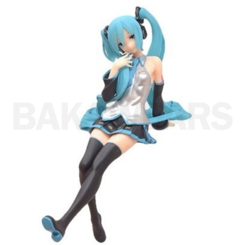 Hatsune Miku Action Figure Miniature Vocaloid Sitting Car Decoration ...