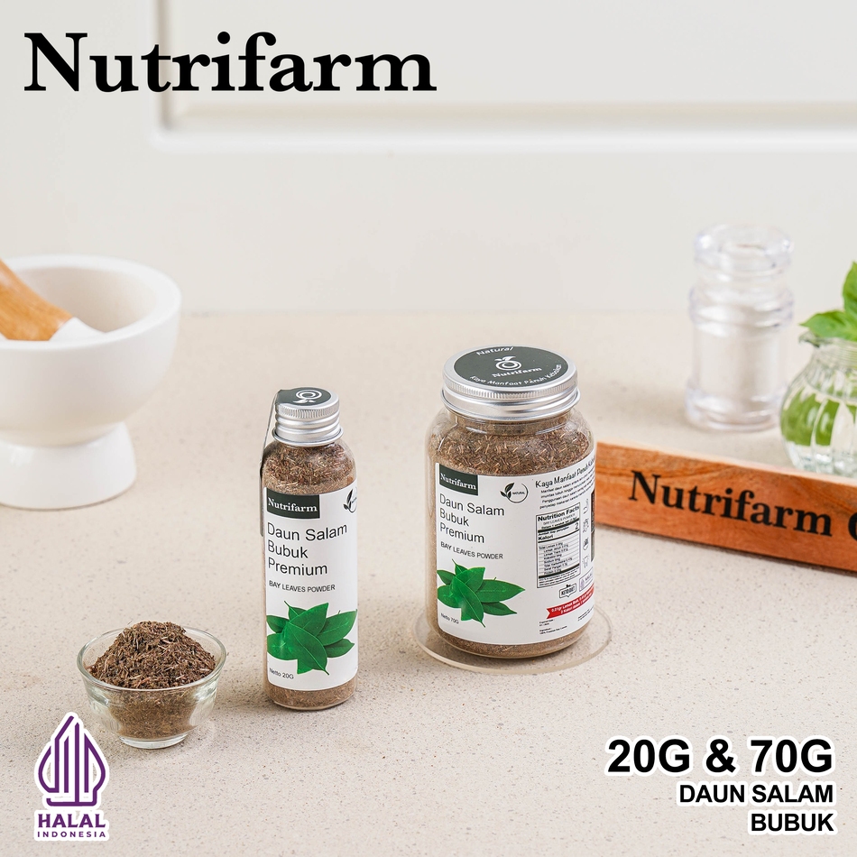 Nutrifarm Powdered Bay Leaves 20g 70g | Shopee Singapore