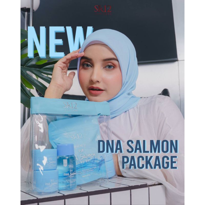 HITAM Sr12 PACKAGE DNA SALMON GUARANTEED 100% ORIGINAL REPAIRS SKIN BARRIER moisturizes the SKIN ...