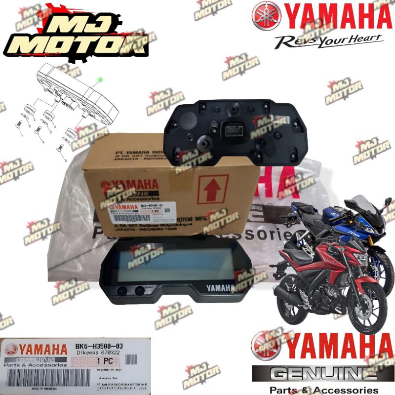 Speedometer ASSY YAMAHA R15 V3 VVA VIXION R ORIGINAL YAMAHA BK6-H3500 ...