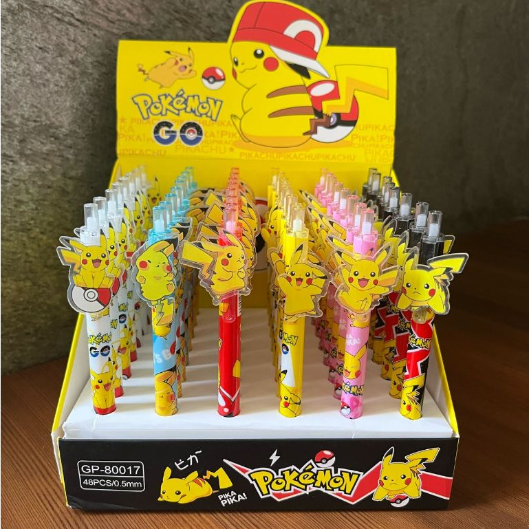 Sanrio Pen Shallow Acrylic Gel Pen Pokemon Ink Pen Labubu Pikachu Black ...