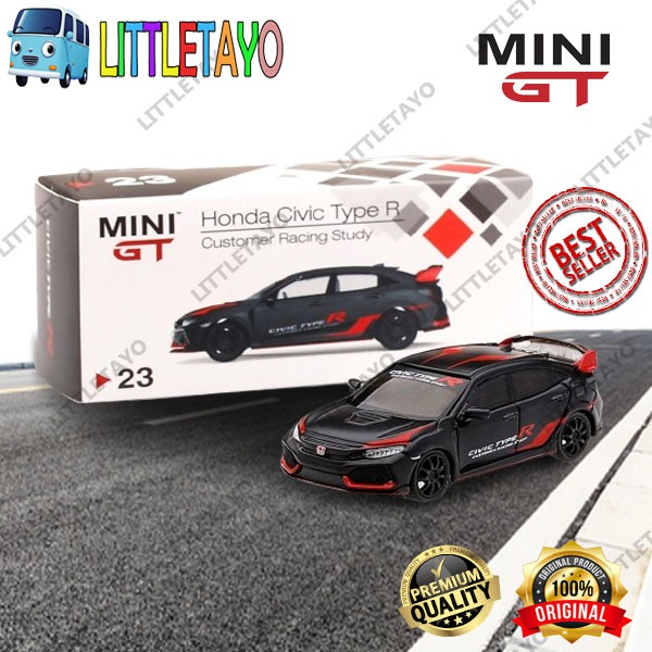 Minigt MINI GT MINI HONDA CIVIC Type R CUSTOMER RACING STUDY - MGT00023 ...