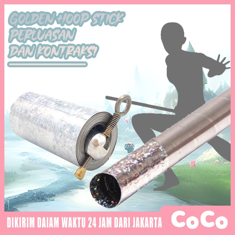 Magic Wand Metal Silver Magic Wand Sungokong Magic Wand Professional ...