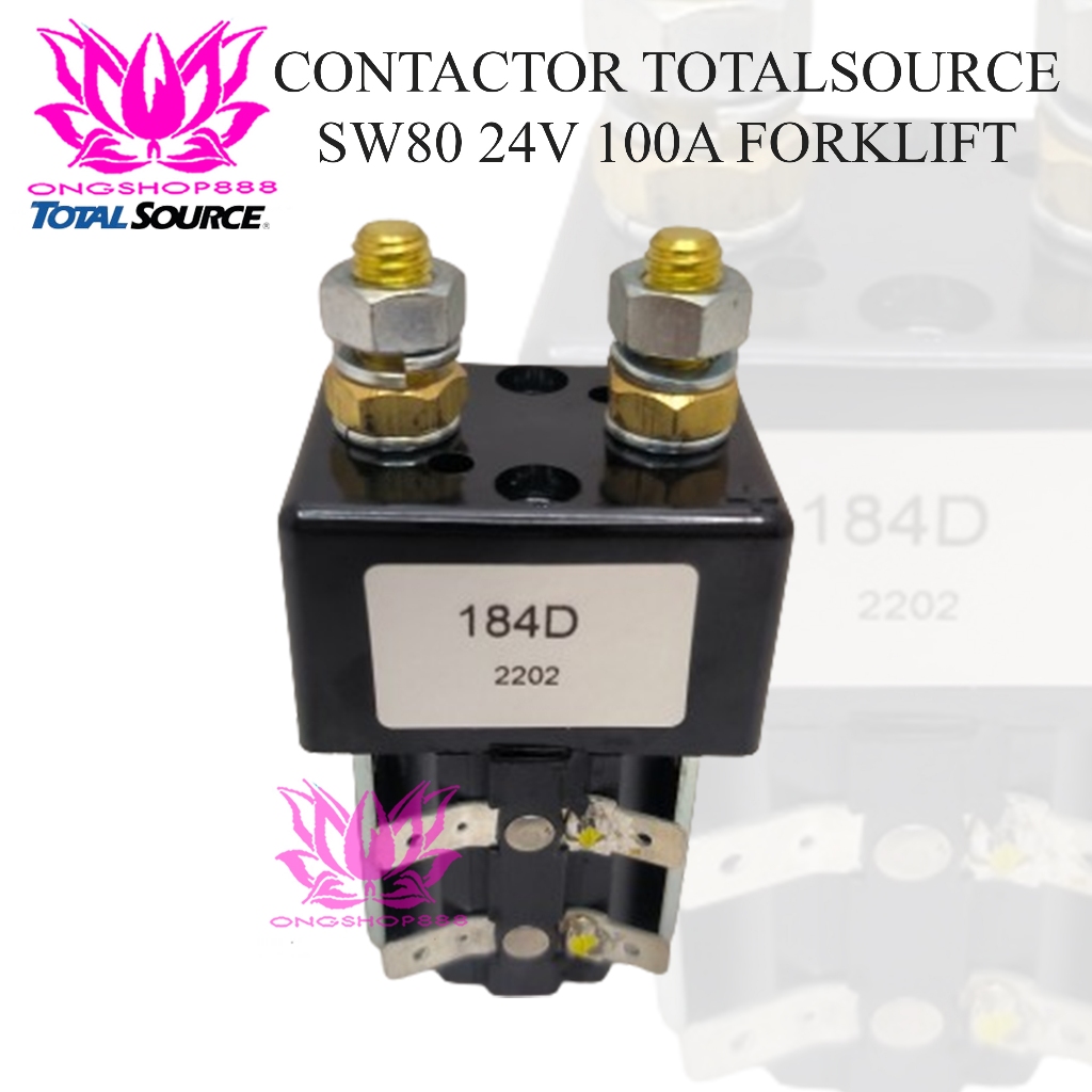 Contactor Forklift Clectric Type SW80 24V 100Amp TotalSource Forklift ...