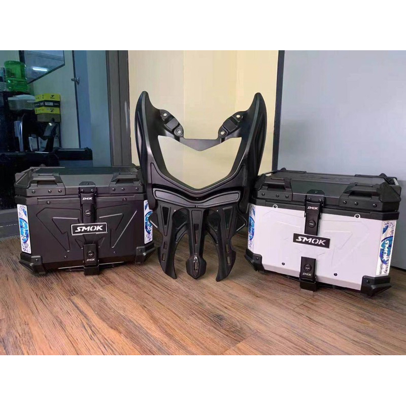 Top Box MOTOR SEC Aluminum Universal 45Liter Adventure Rear Box ...