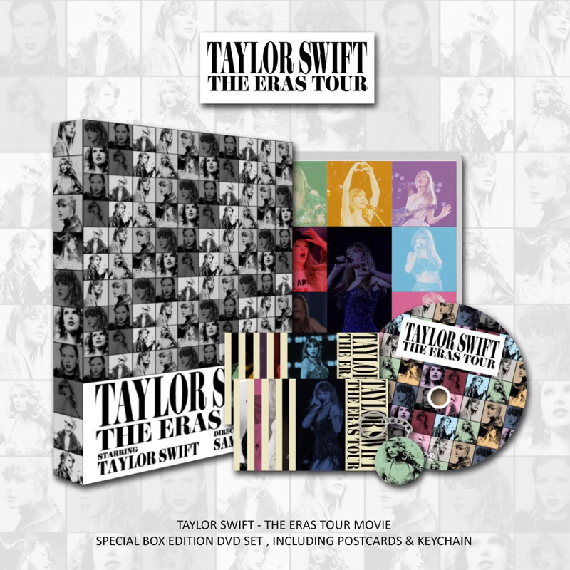 Taylor SWIFT - THE ERAS TOUR DVD SPECIAL EDITION BOX SET. Taylor SWIFT ...