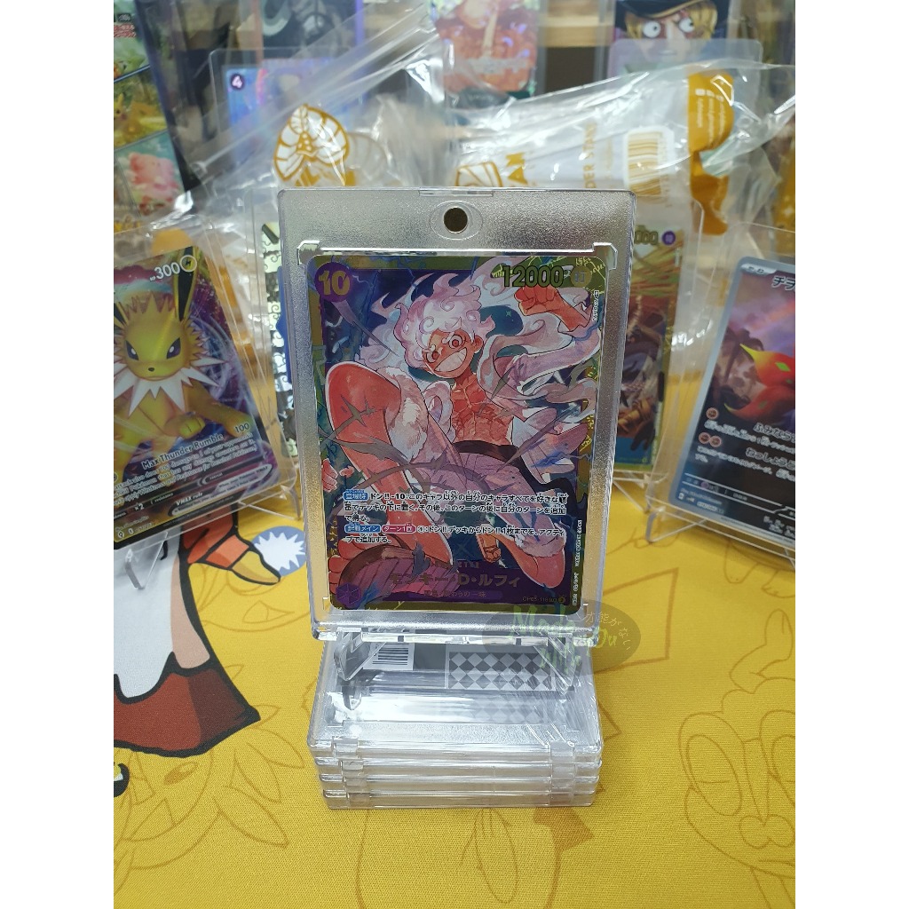 Card Holder Case Acrylic Card Display Case & Stand – For Pokemon ...