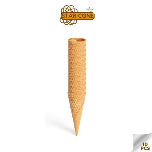 Star cone Mini waffle Sugar cone Ice Cream waffle Small Ice Cream 2.5cm ...