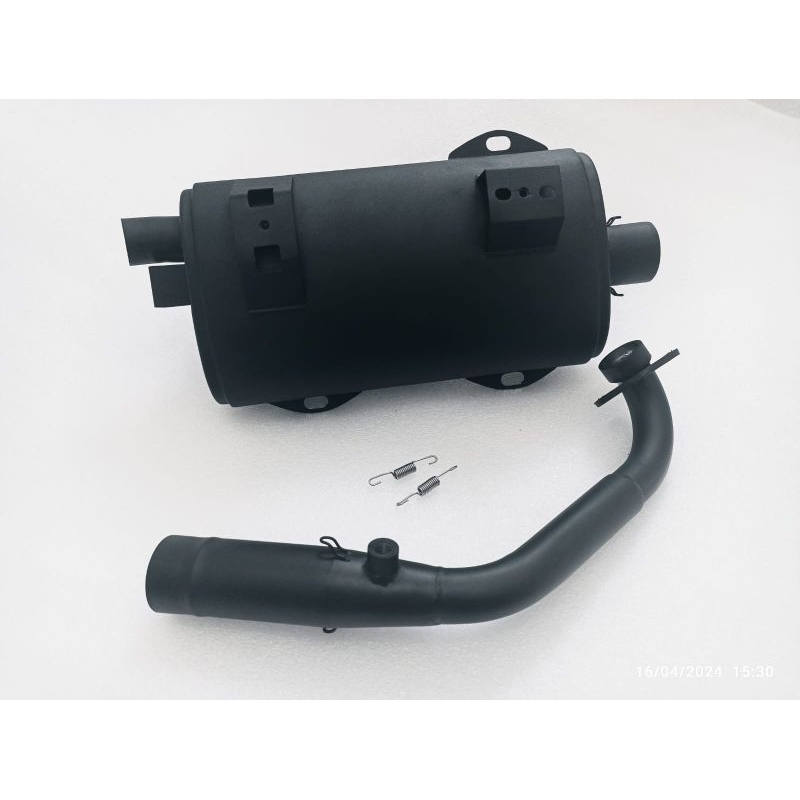 Yamaha xmax 300 racing Exhaust - xmax 250 2023 black coating | Shopee ...