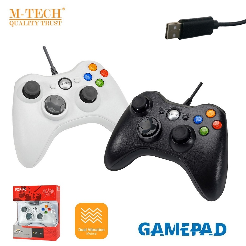 M-Tech Single Gamepad Joystick for PC Laptop HS-USB122 | Shopee Singapore