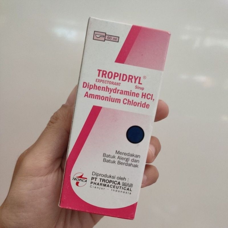 Tropical Expectorant Syrup 60ml Cough with phlegm | Shopee Singapore
