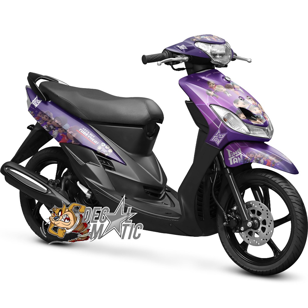 Mio Smile Full Body Decal Full Body Sticker for yamaha Mio Sporty Smile ...