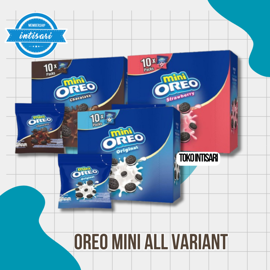 Oreo Mini Biscuits All Variants (PACK) | Shopee Singapore