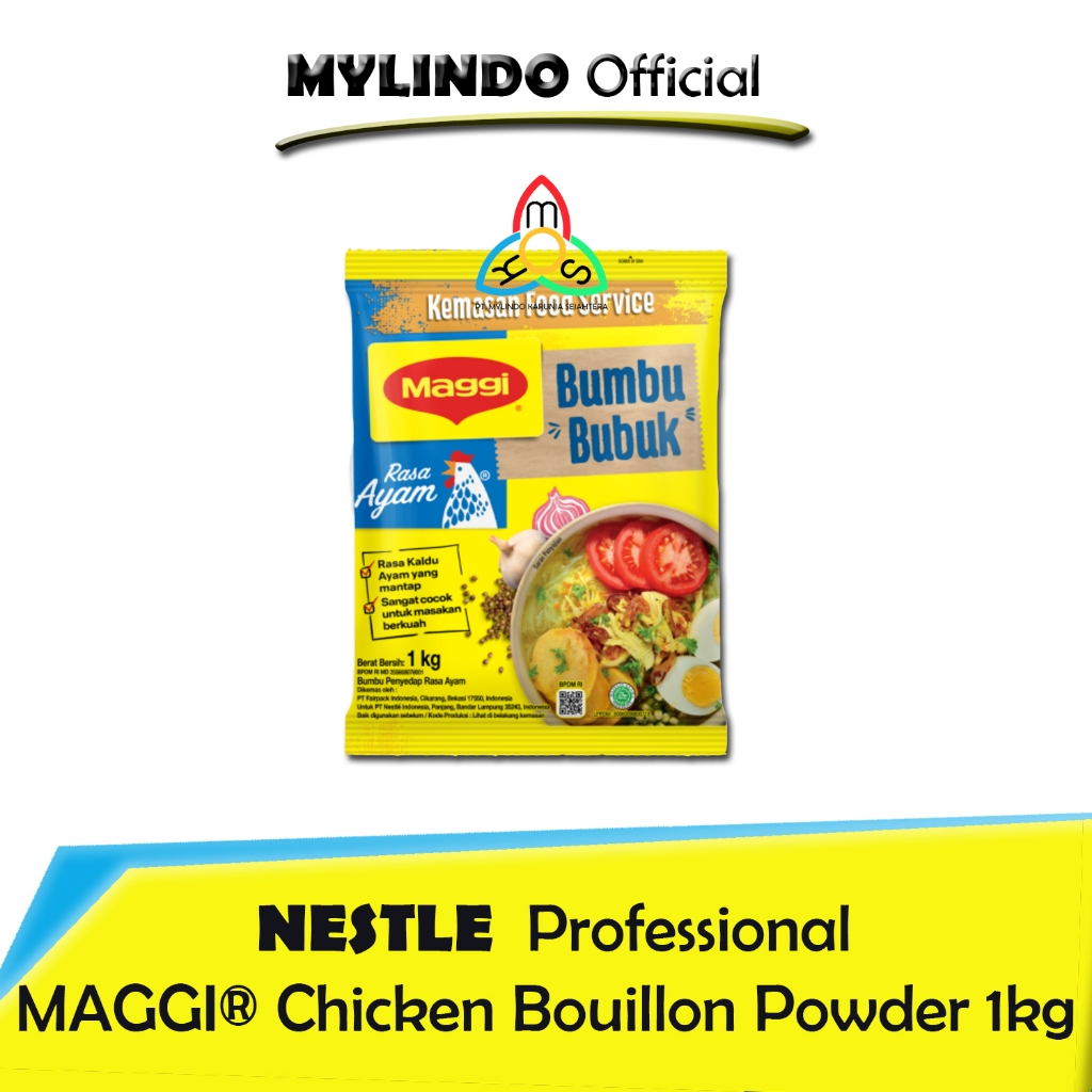 Mylindo MAGGI Powder Chicken Flavor Powder 1kg | Shopee Singapore