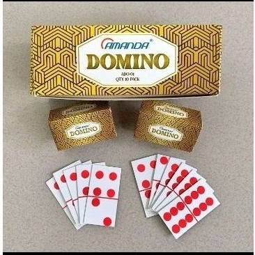 PUTIH White Domino Amanda Card / Gaple Card / Gaple Card | Shopee Singapore